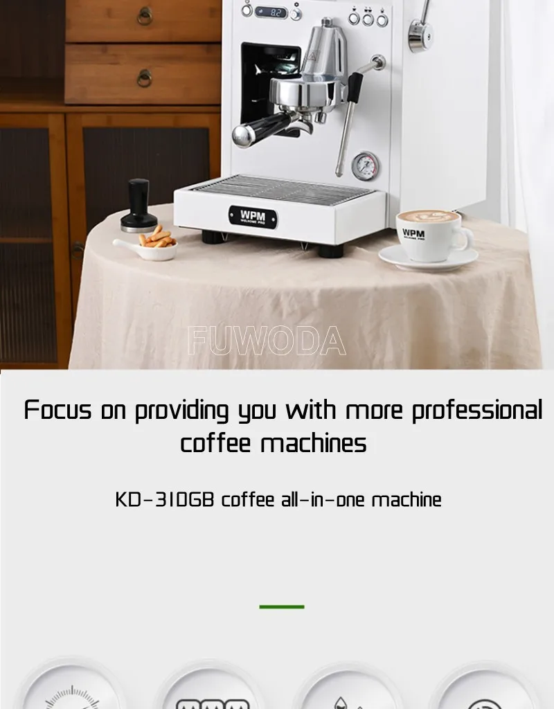 Super Steam PID Thermoblock Coffee Maker for Cafes