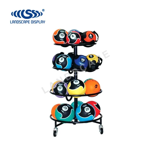 New Design Metal Bowling Ball Rack - Floor Standing Display