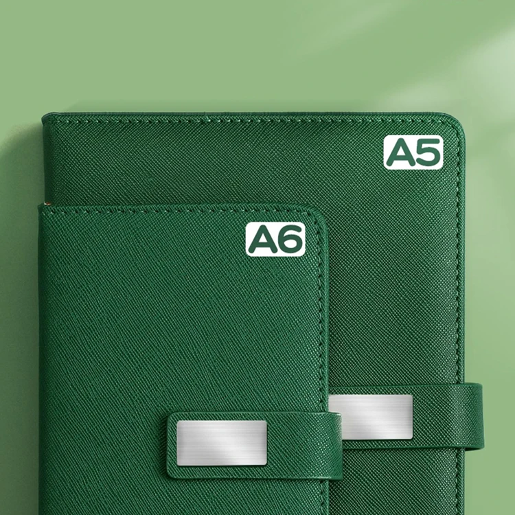 Small MOQ Customized Logo Luxury A5 A6 Pu Cover Corporate Gift Business ...