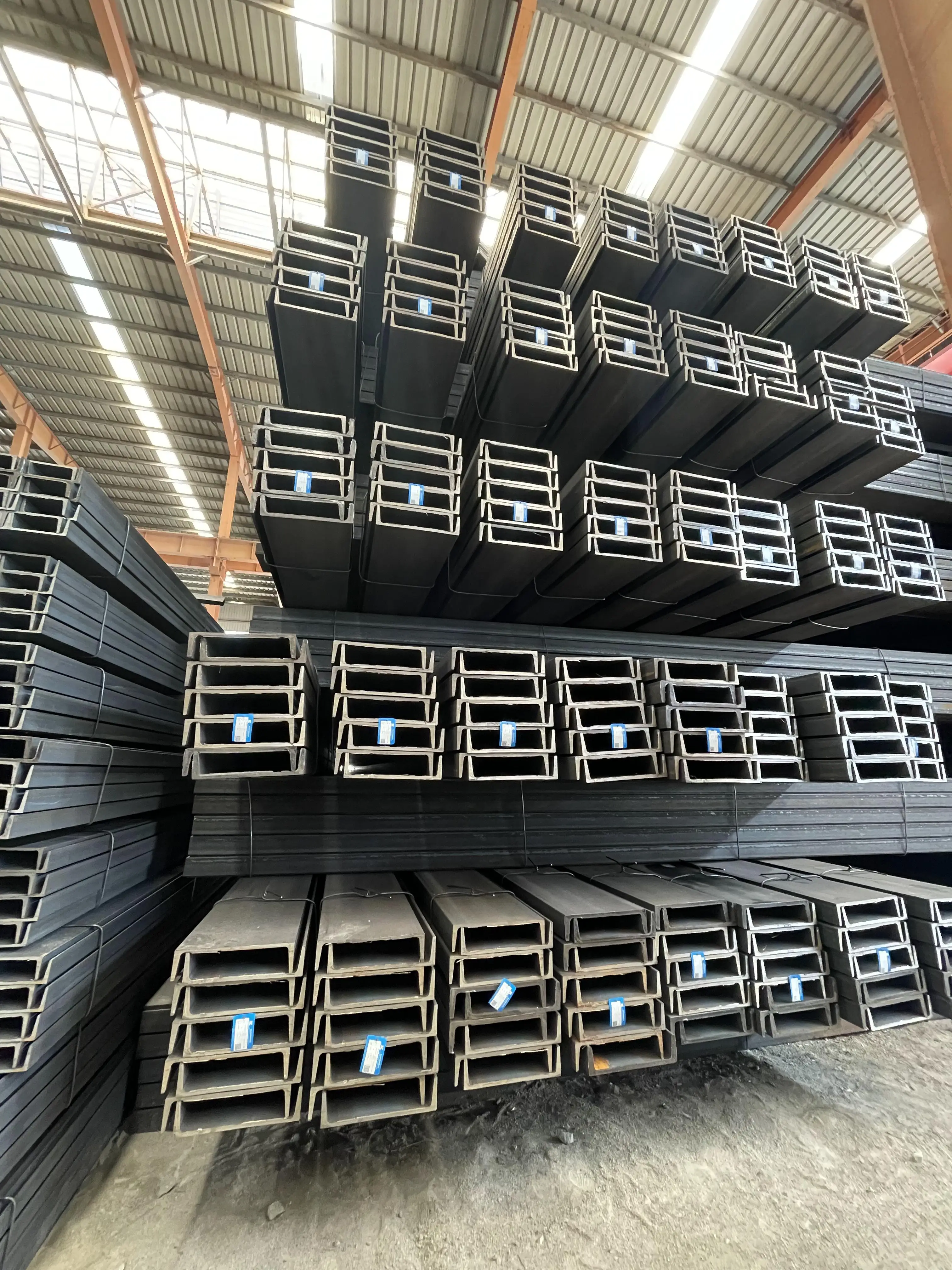 U Type Stainless Steel Beam Hot Rolled Steel Channel Beam Steel Sizes ...