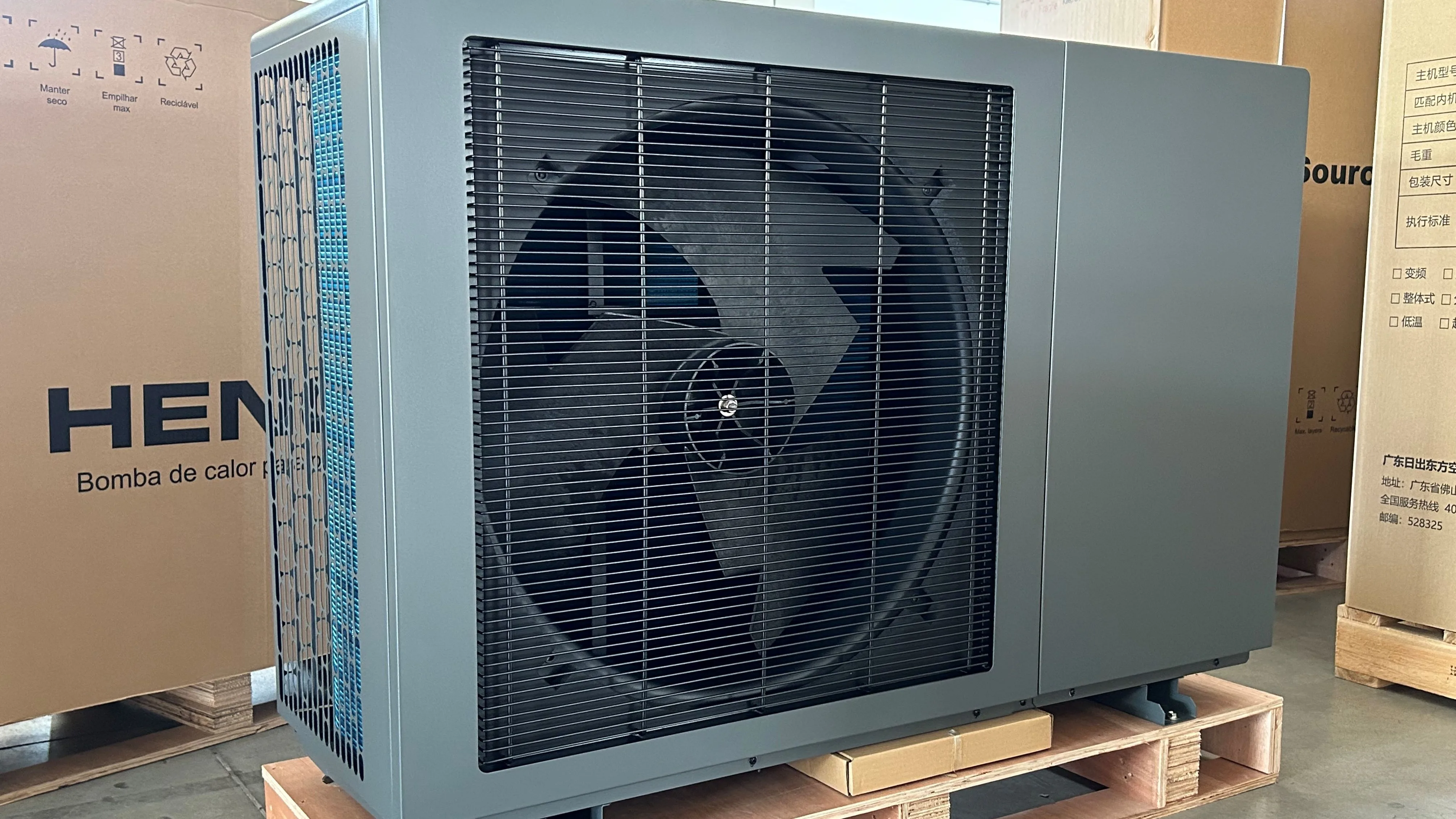 12kw R290 Monoblock Invert House Central Floor Heating Cooling System ...