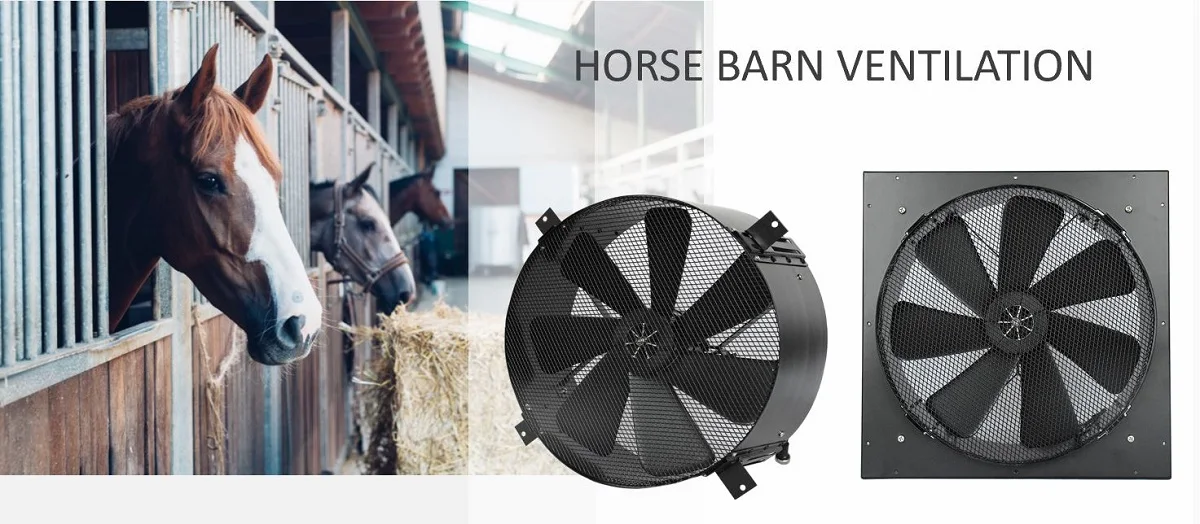 Horse Barn Air Cooling Ventilation Exhaust Fan Commercial Industrial ...