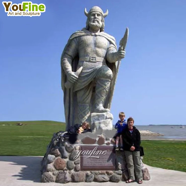 High Quality Customized Life Size Statue Garden Bronze Statue Viking ...