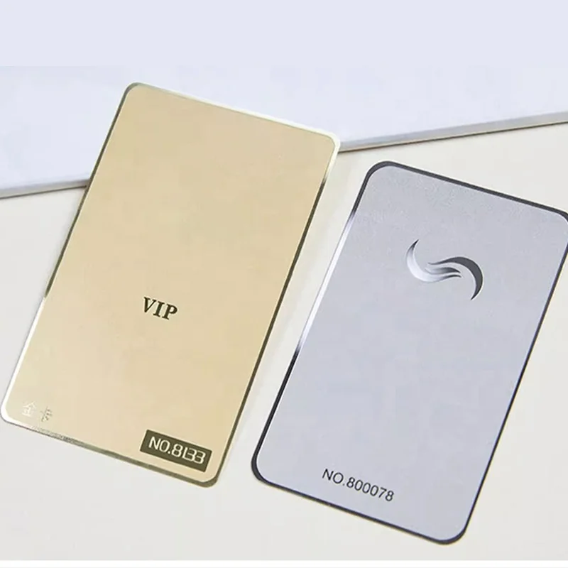 Printable Stainless Steel Smart Vip Membership Cards Blank Customized ...