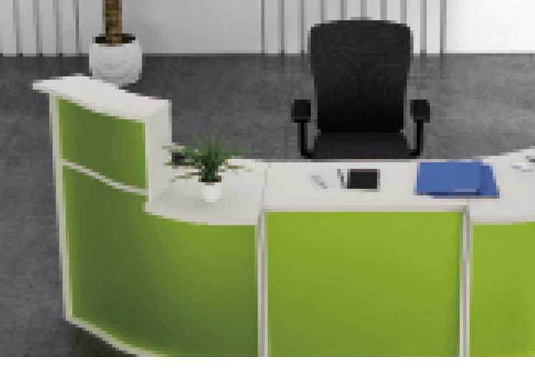 Modern Office Reception Table Design Counter Front Desk Reception Desks ...