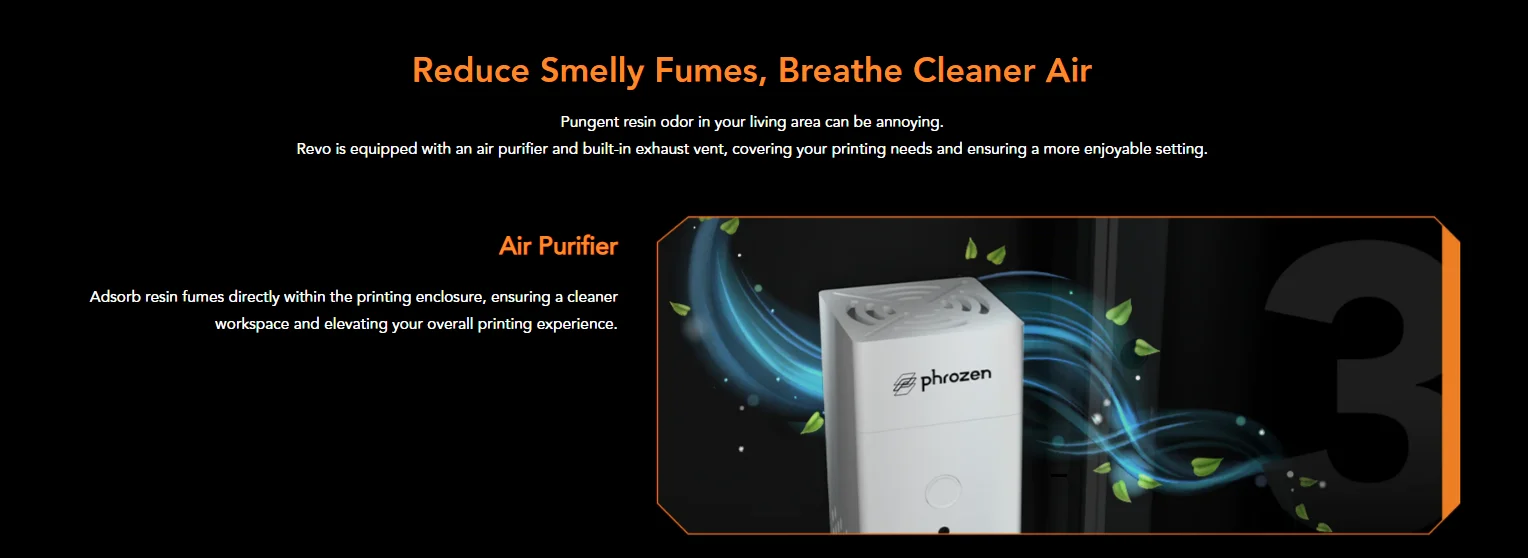 Phrozen Sonic Mighty Revo 14K - High-Detail 3D Printer