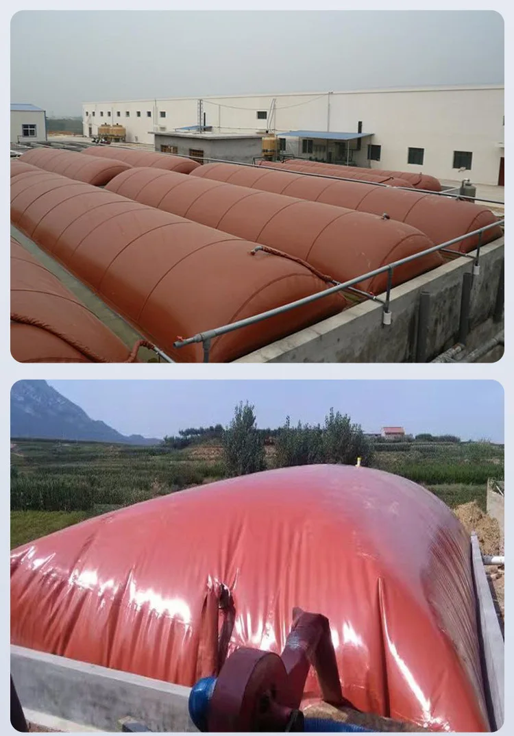 Chinese Cheap Pvc Flexible Biogas Digester Collector Storage Bag For ...