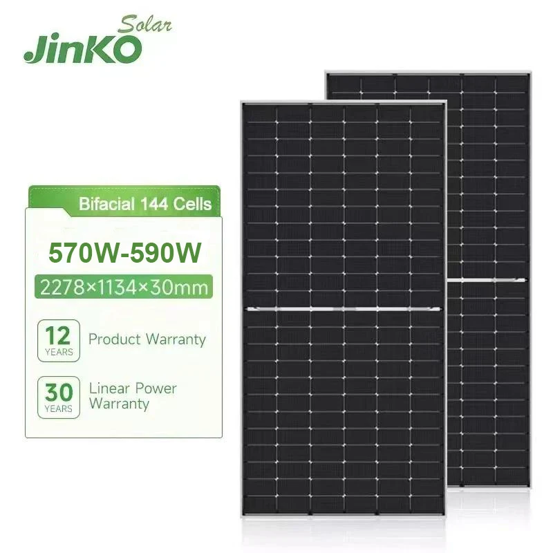 Jinko Monocrystalline Solar Panels - 570W to 590W Power