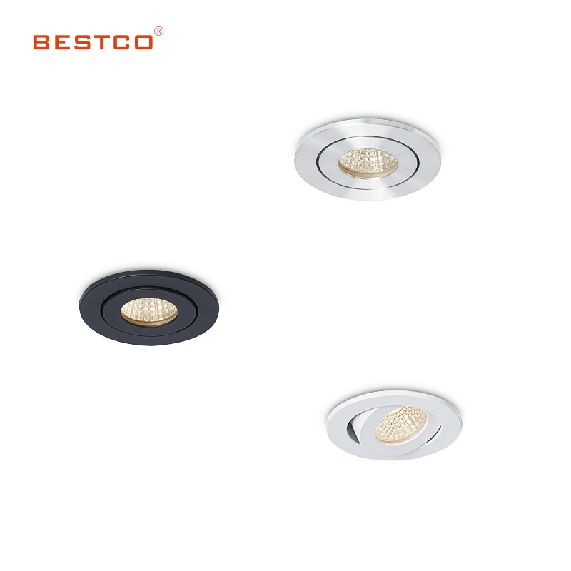 Spotlight Mini Recess Down Light 3.5W Cabinet Small Led Lights DC 9V ...