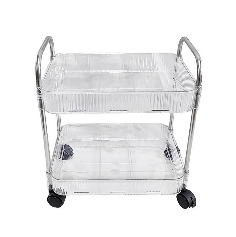 Modern Kitchen Trolley Utility Rolling Holders Rack Bathroom Storage ...