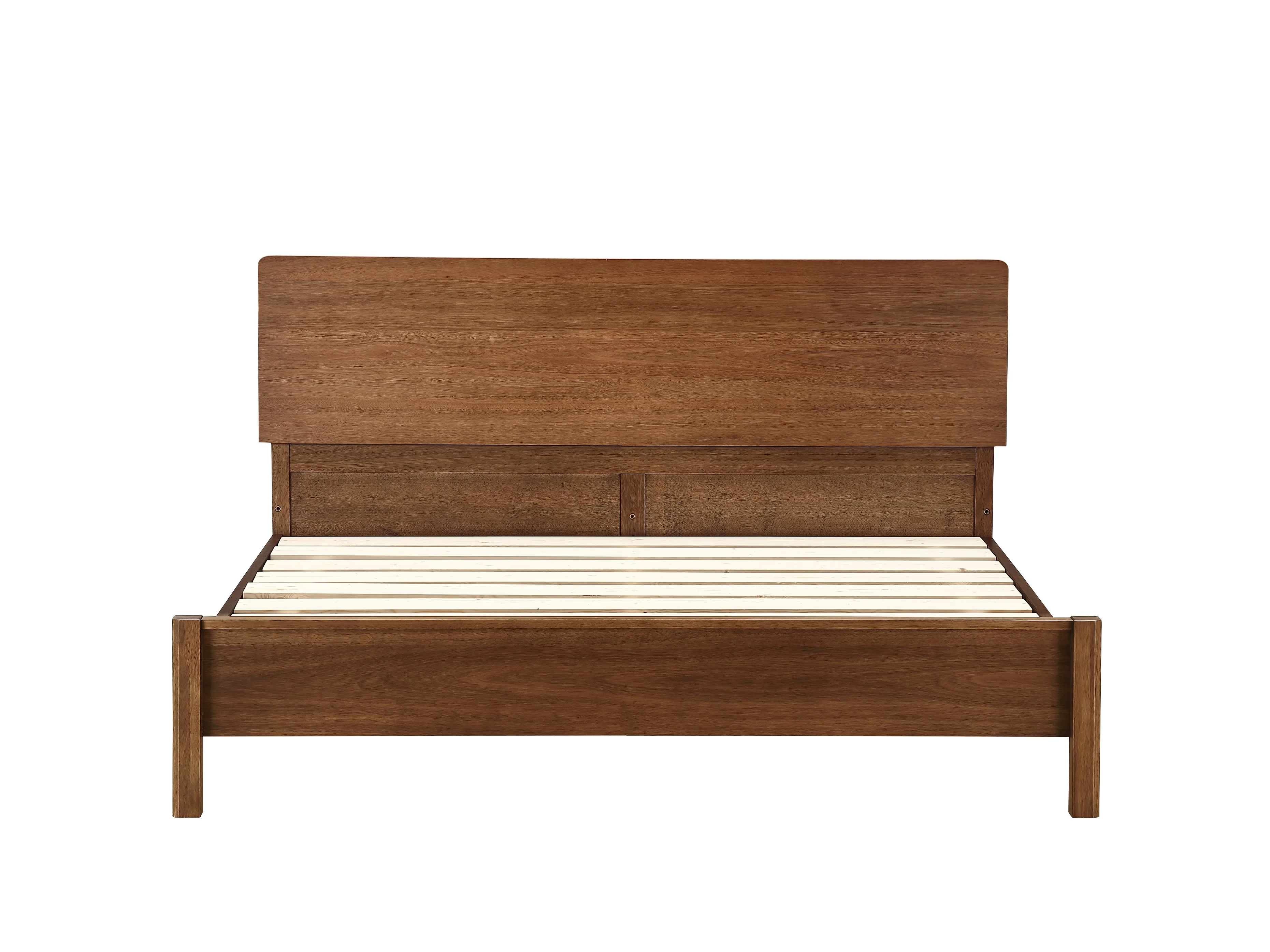 Solid Wood Floating Bed Timber Lumber Wooden Headboard Beds Invisible ...