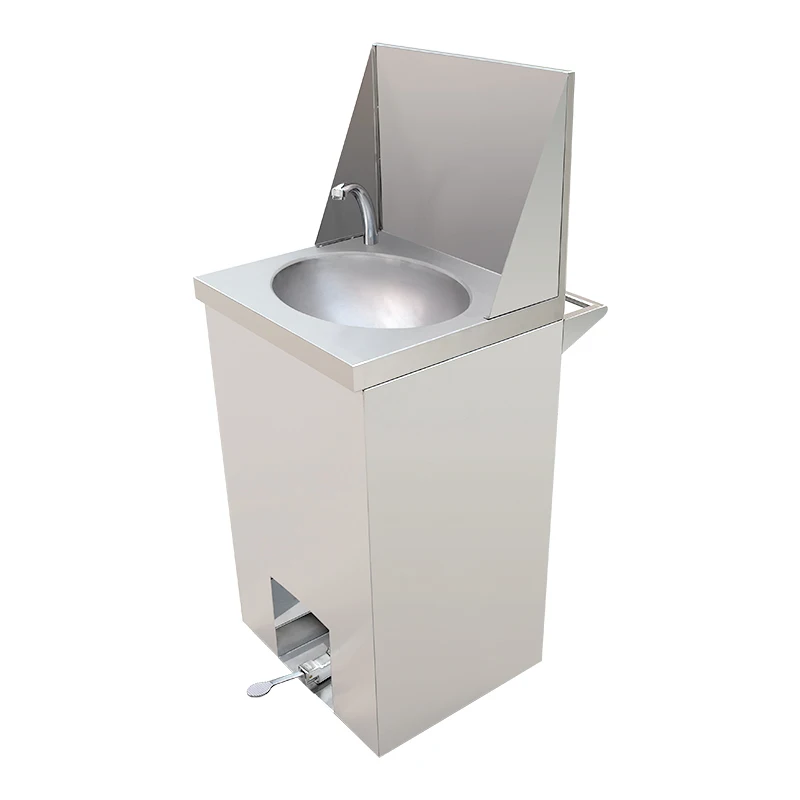 Konar Foot Pedal Hand Wash Basin - Modern & Portable Sink