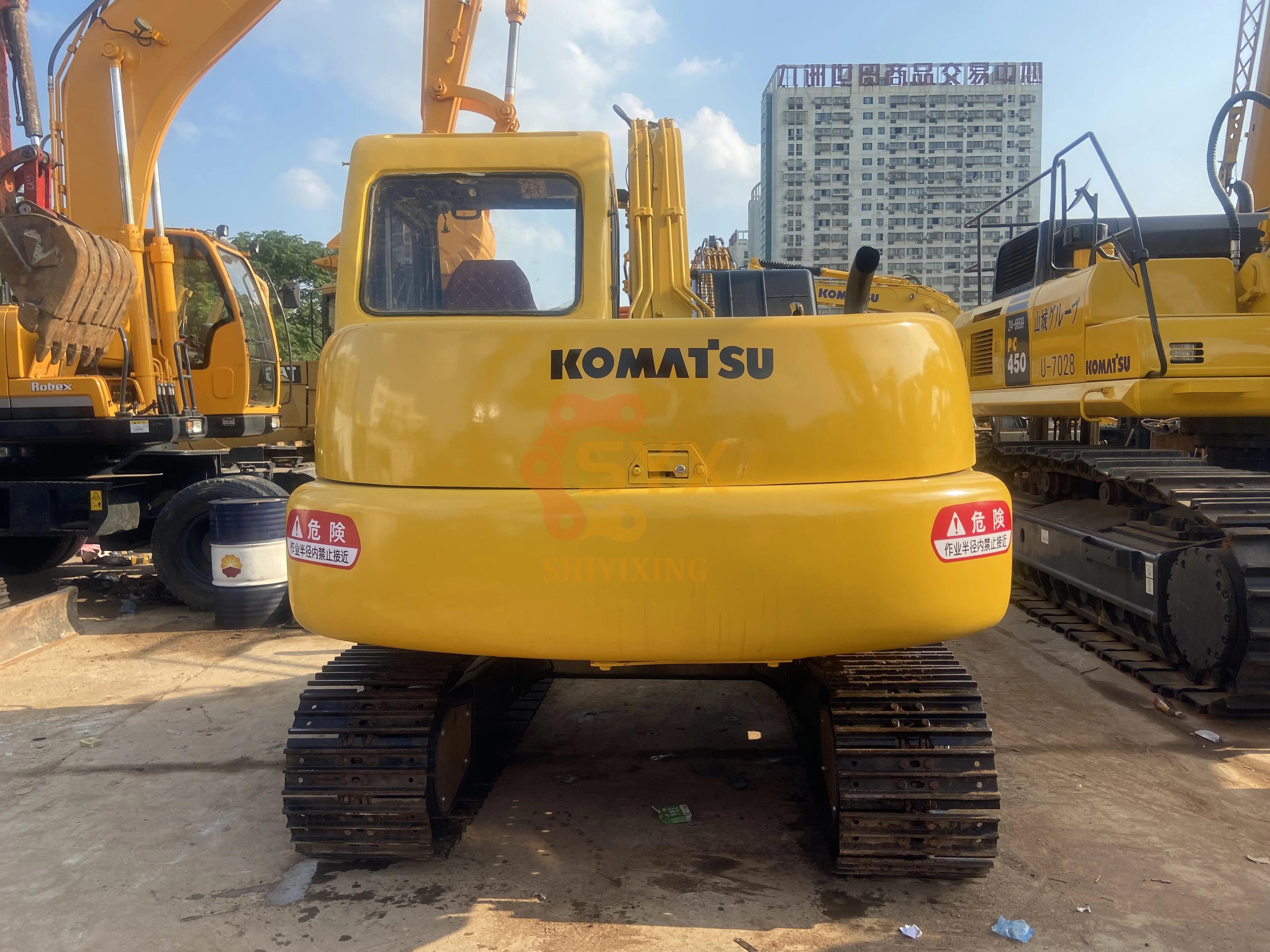 6 Ton Mini Excavator Original komatsu Pc60 Excavator with Low Working Hours Used Pc60-7 ...