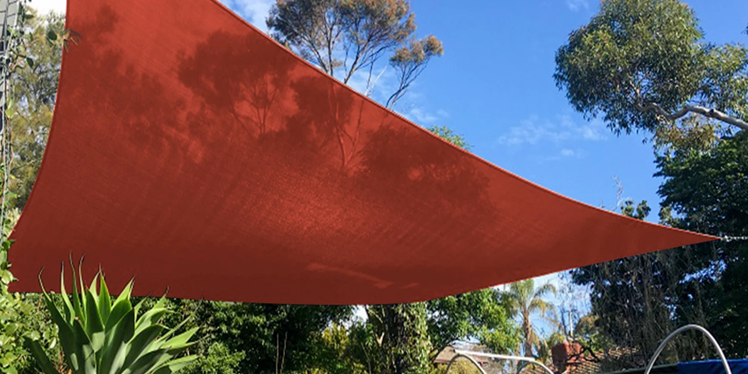 Polyester Triangle Sun Shade Sails For Outdoor Sunshade - Buy Sun Shade ...