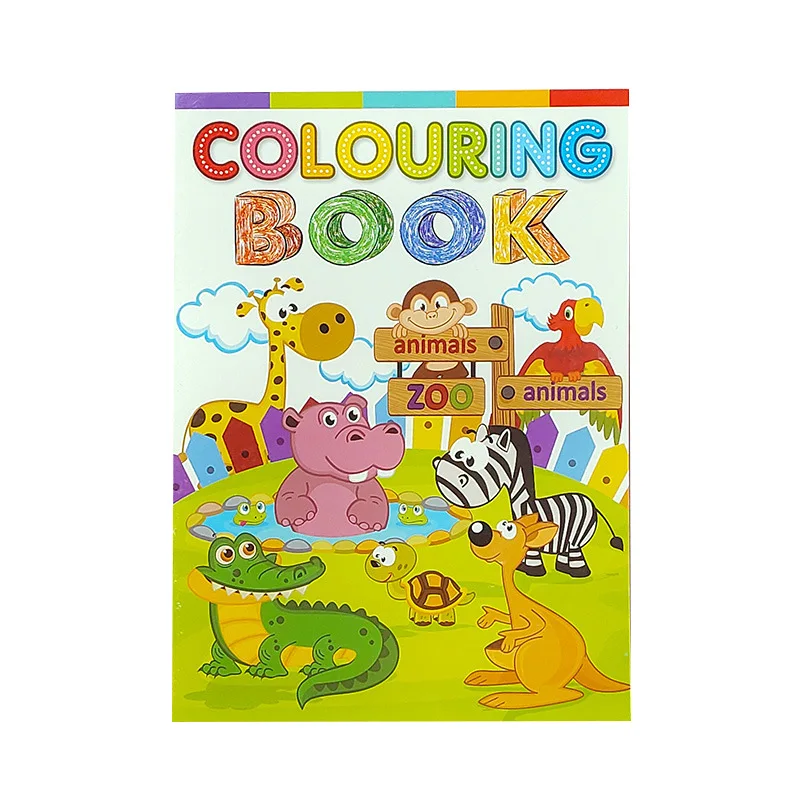 Children's cartoon coloring book Animal birthday Dinosaur Christmas ...