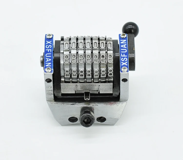 7digit Rotary Type Numbering Machine Numbering Box Numerator For ...