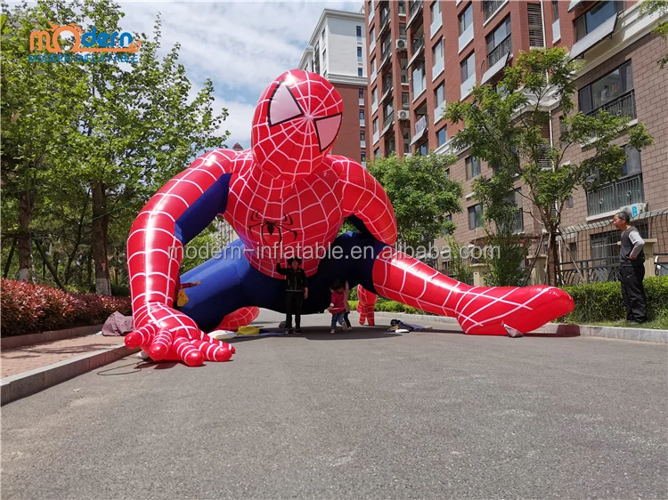 Giant Inflatable Spiderman Advertising Model for Outdoor Mall ...