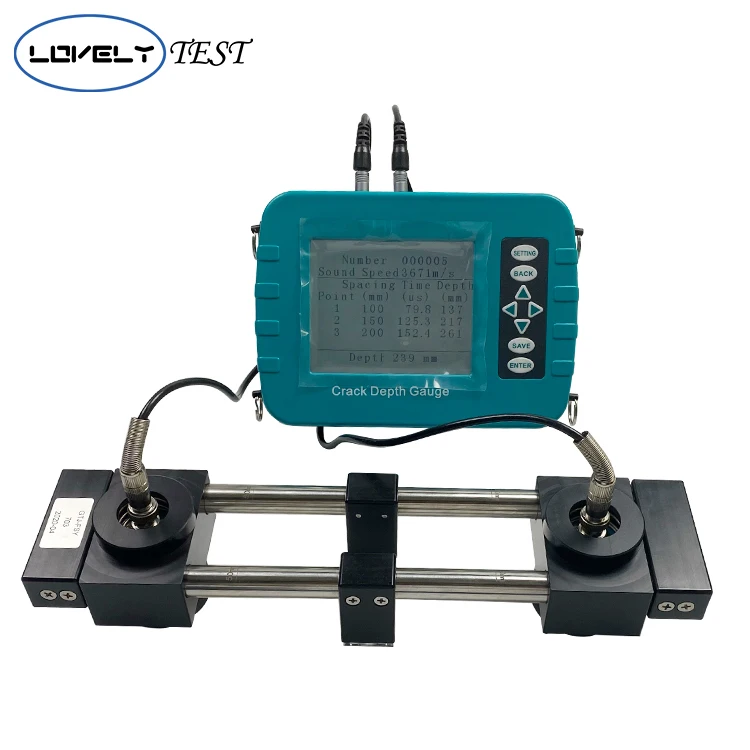 Digital Concrete Crack Depth Gauge Ultrasonic Concrete Crack Depth ...