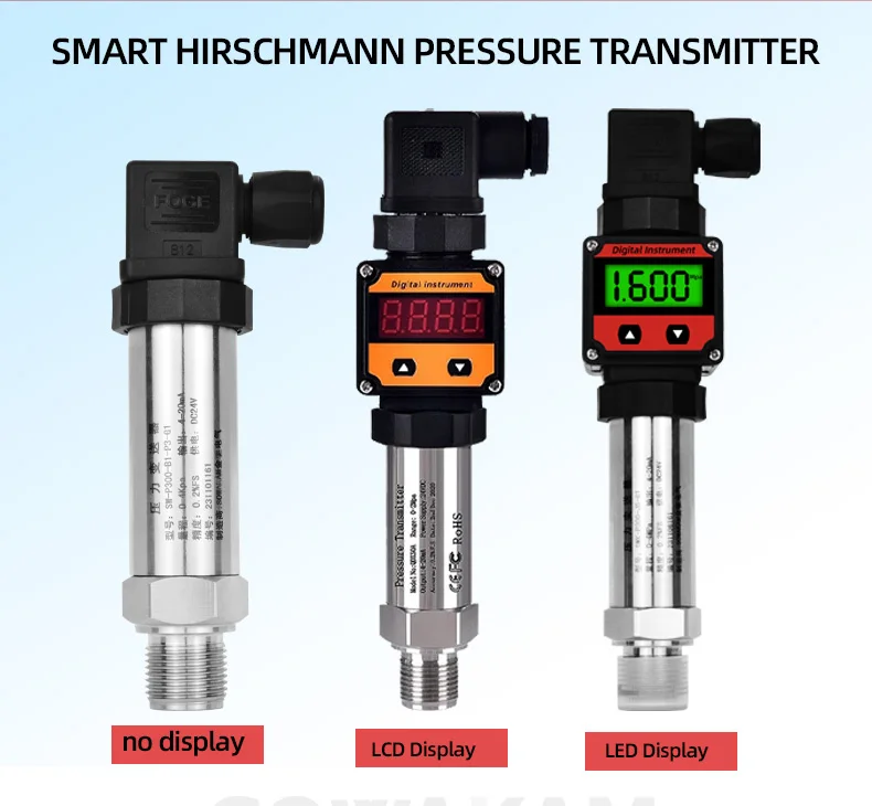 Oil Pressure Sensor Za-p300 Rs485 Output 0-20mpa Pressure Sensor 0-16 ...