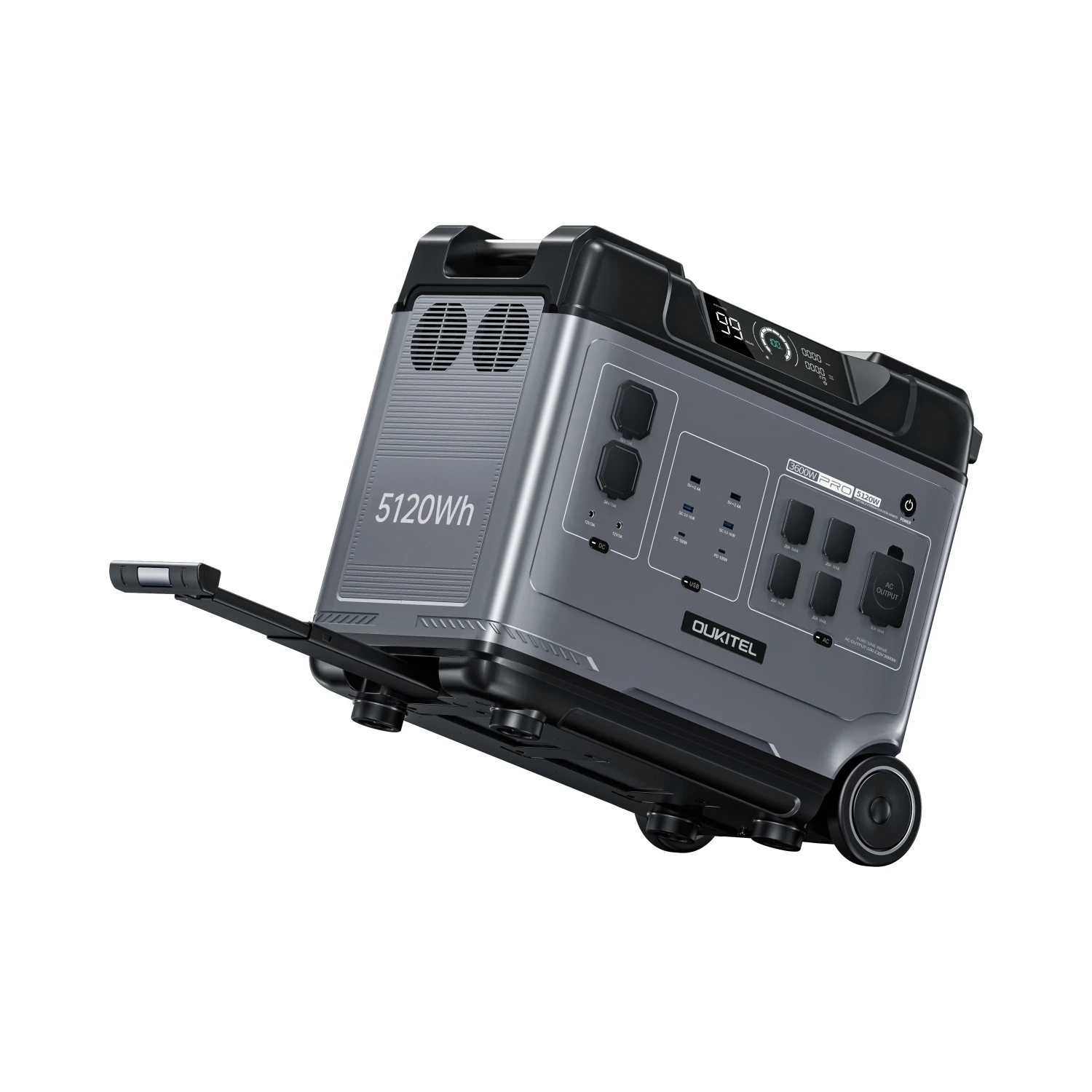 Home Use Emergency Power Solar Generator Outdoor Solar Panels Power Bank Lithium Ion 2000w 4000w ...