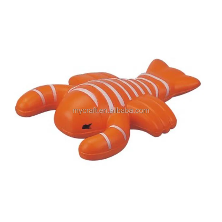 Cute Squishy Marine Animal Stress Relief Toy - Soft PU Foam Fish