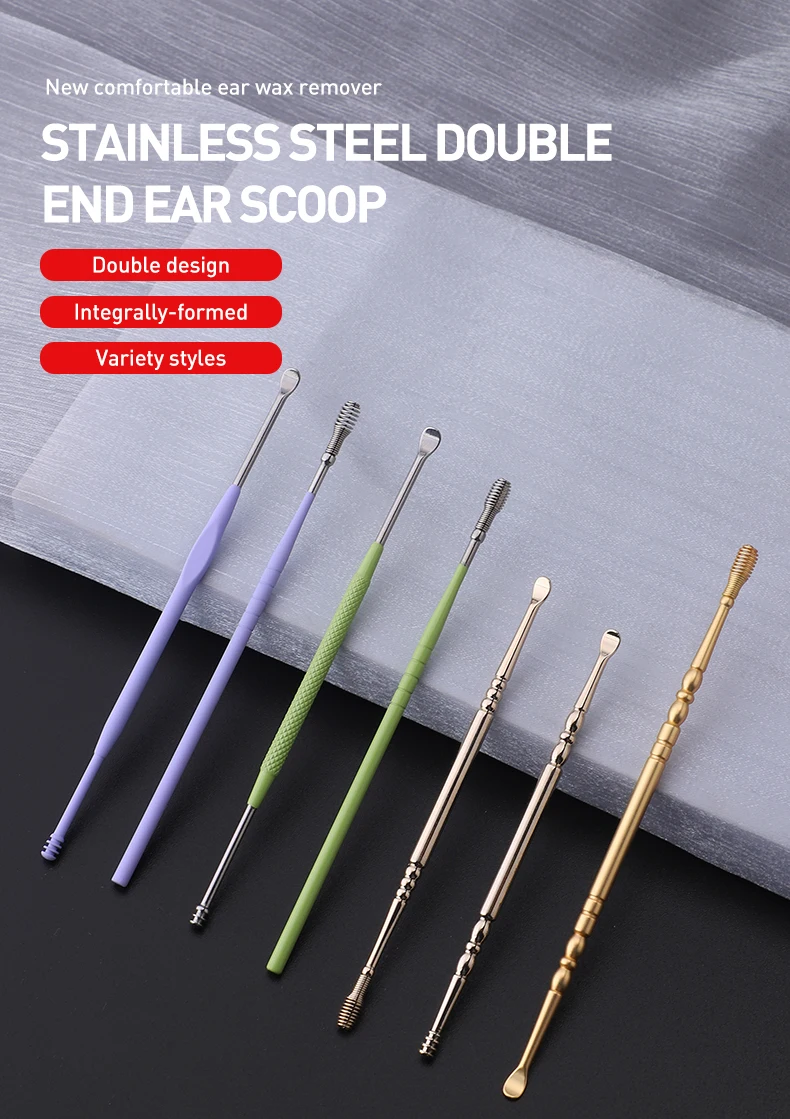 R&d Capabily Earpick Loop Earpick Set Repeated Use The Wax Cleaning ...