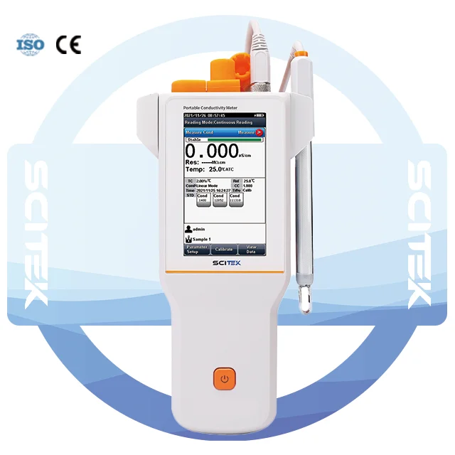 Scitek Portable Conductivity Meter Multiple Reading Function Lab ...