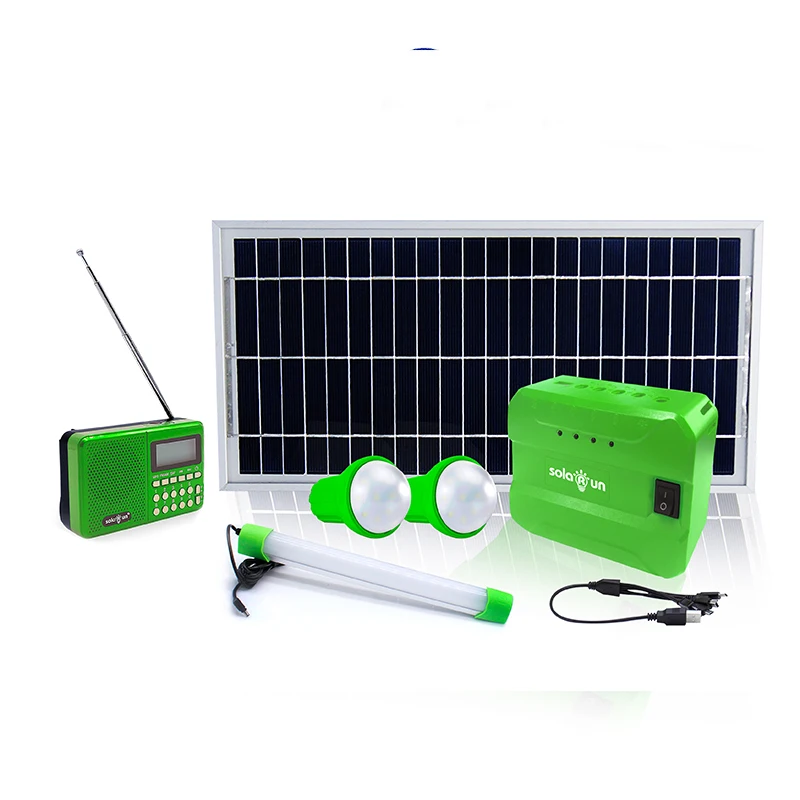 Latest Design Inversor Solar Emergency Kit Lighting System Anern ...