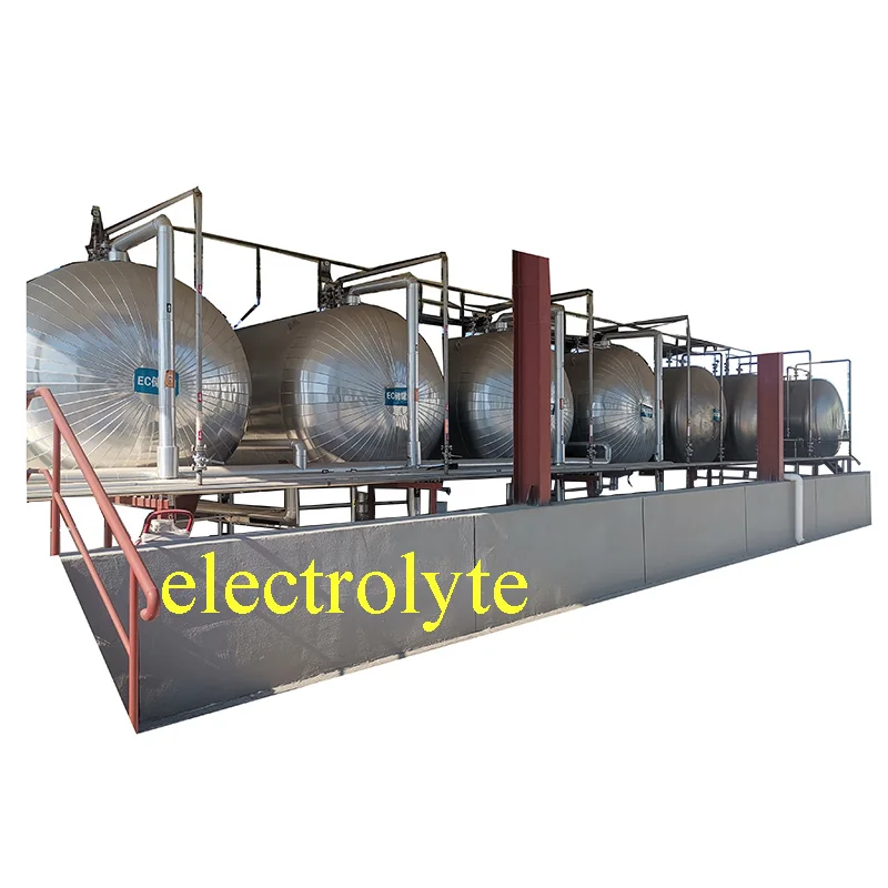 2023 Hot Electrolyte Processing Plant Electrolyte Making Equipment ...