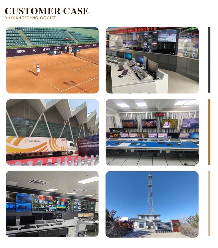 YUK9000 Multi-Channel Encoder Transcoder Servers for DVB, IPTV, and OTT TV