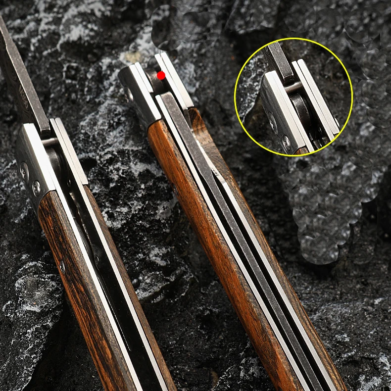 Folding Pocket Knife Outdoor Tactical Flipping Gentleman Edc Knife ...