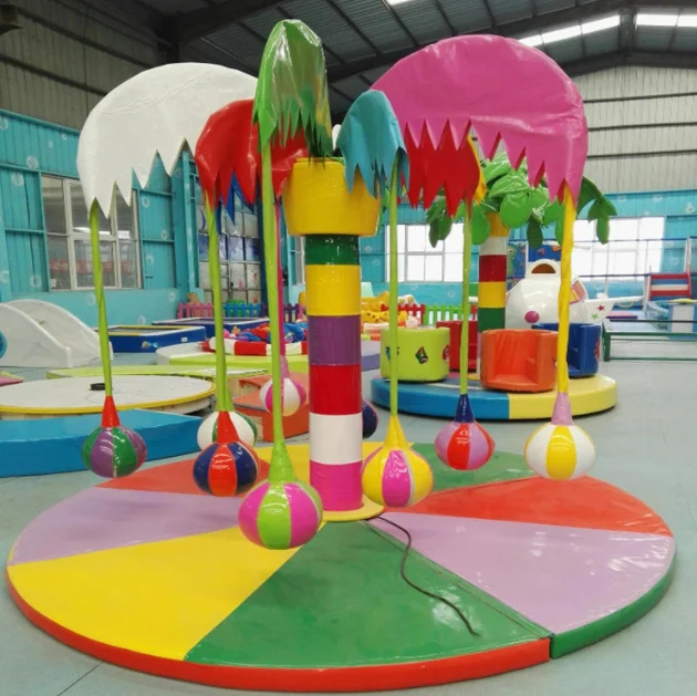 Electric Turning Horse Carousel Kids Merry Go Round For Playground ...