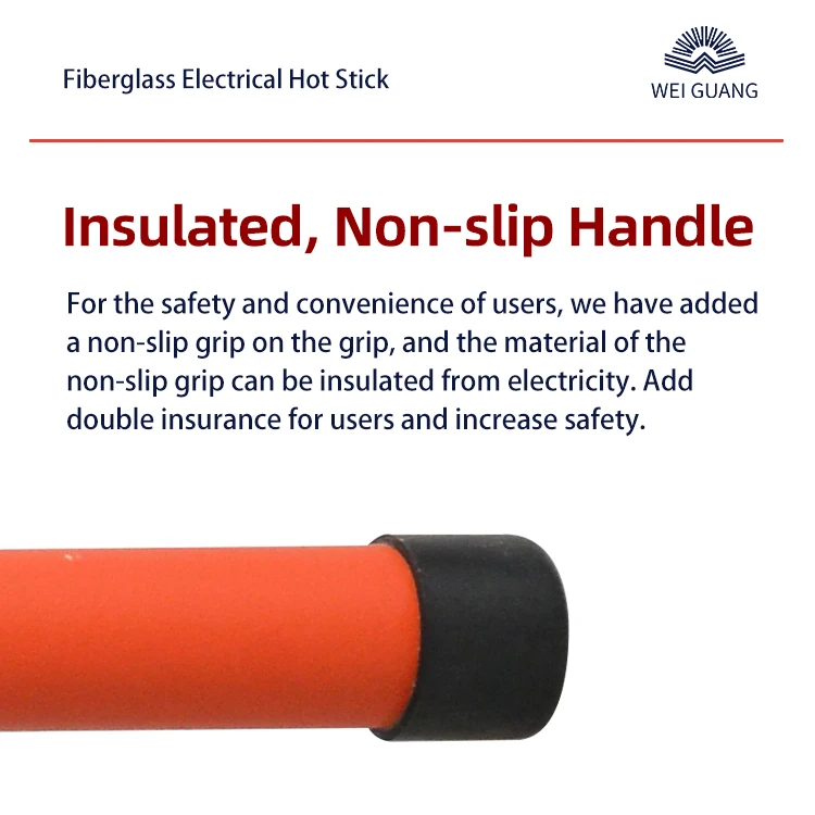 Wholesale Telescopic Fiberglass Electrical Hot Sticks