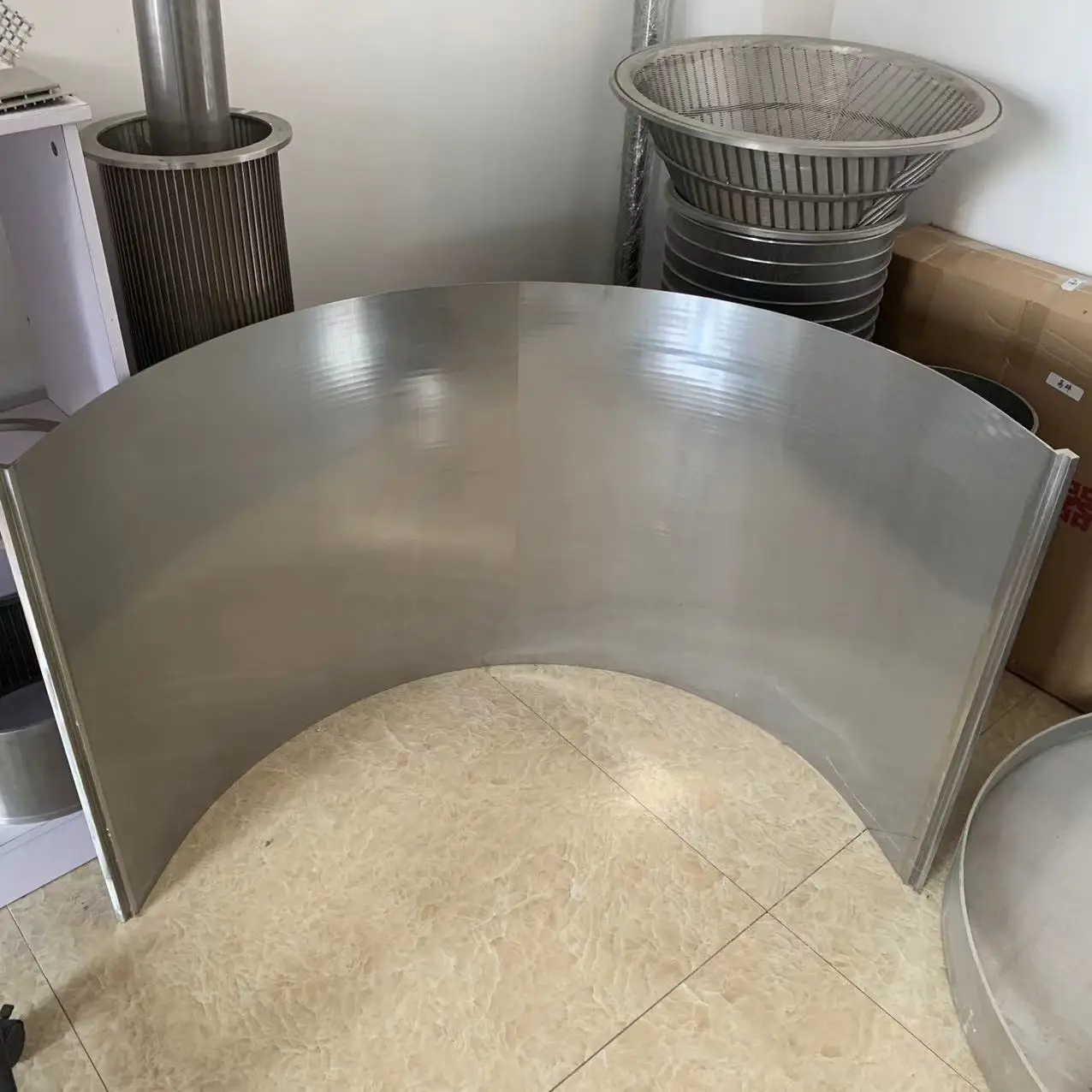 316 Stainless Steel Wedge Wire Static Sieve Bend DSM Screen Coanda ...