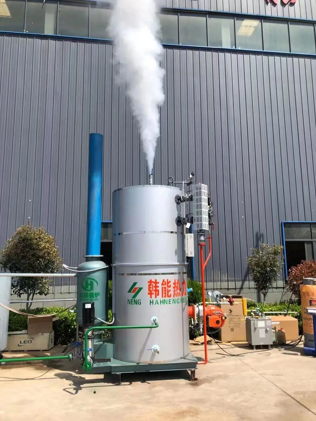200kg 300kg 500kg 1000kg 100kw Steam Generator China Made Vertical ...