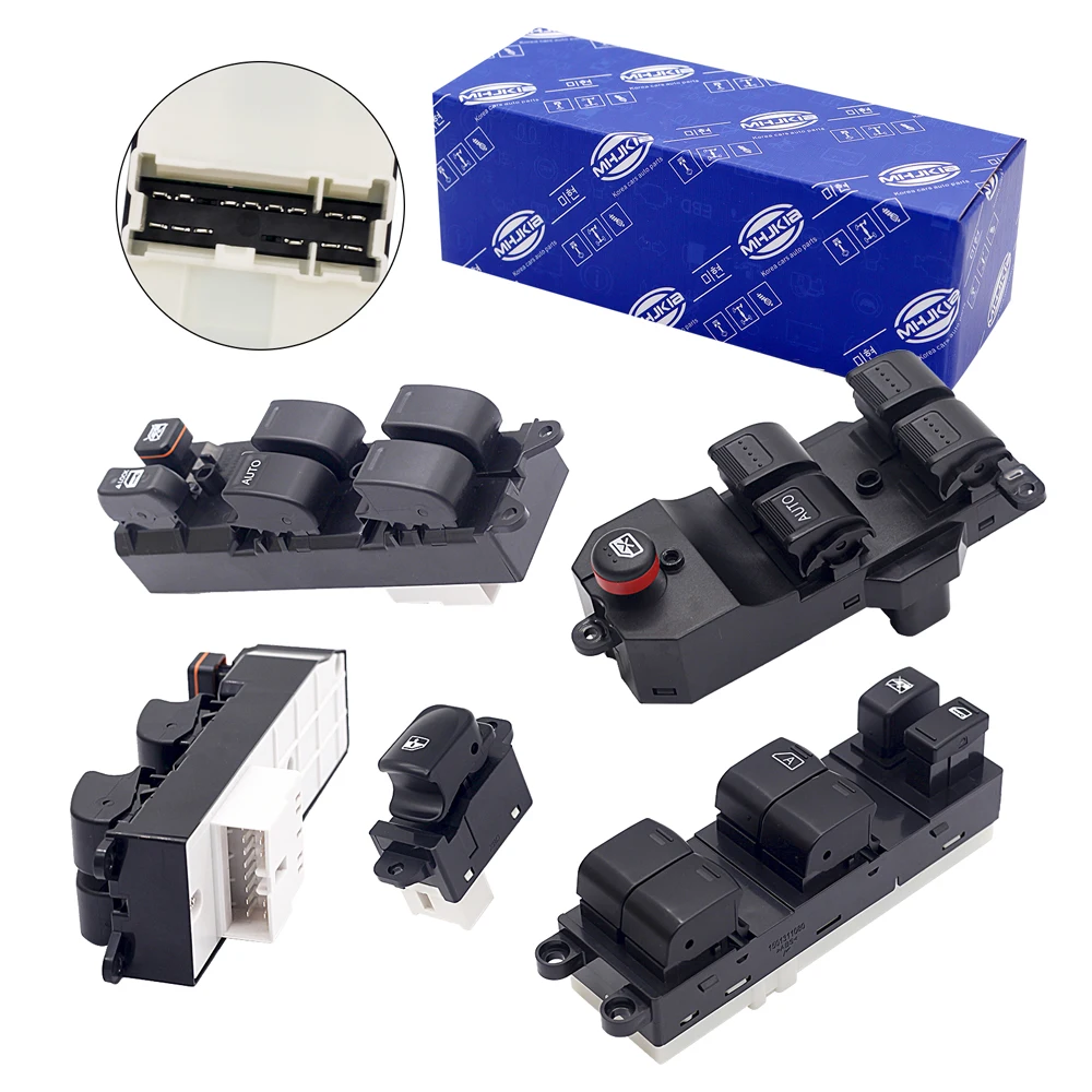 MHJKIA Master Power Window Control Switch for Japanese & Korean Cars