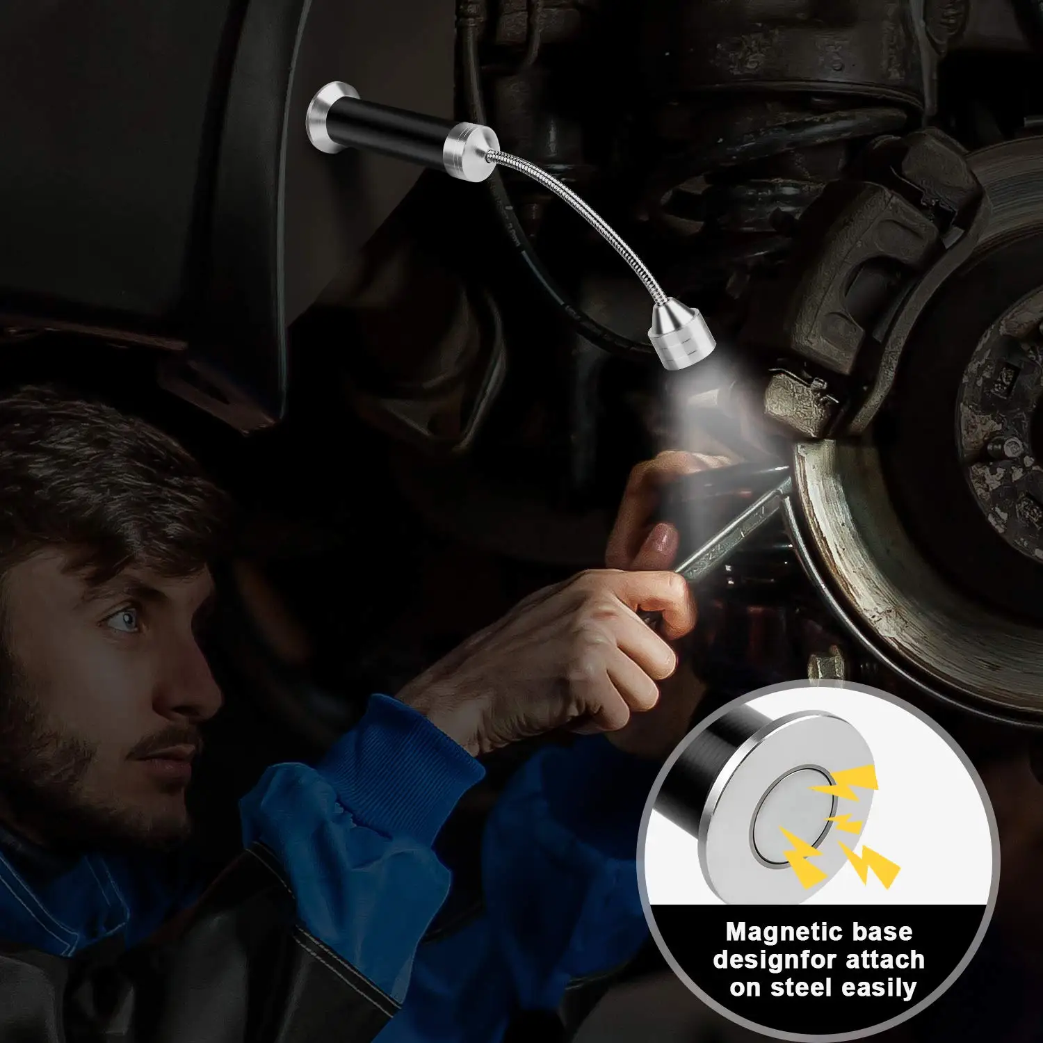 Portable Multi-purpose Water Resistant Bendable Aluminum Alloy Led Bbq ...