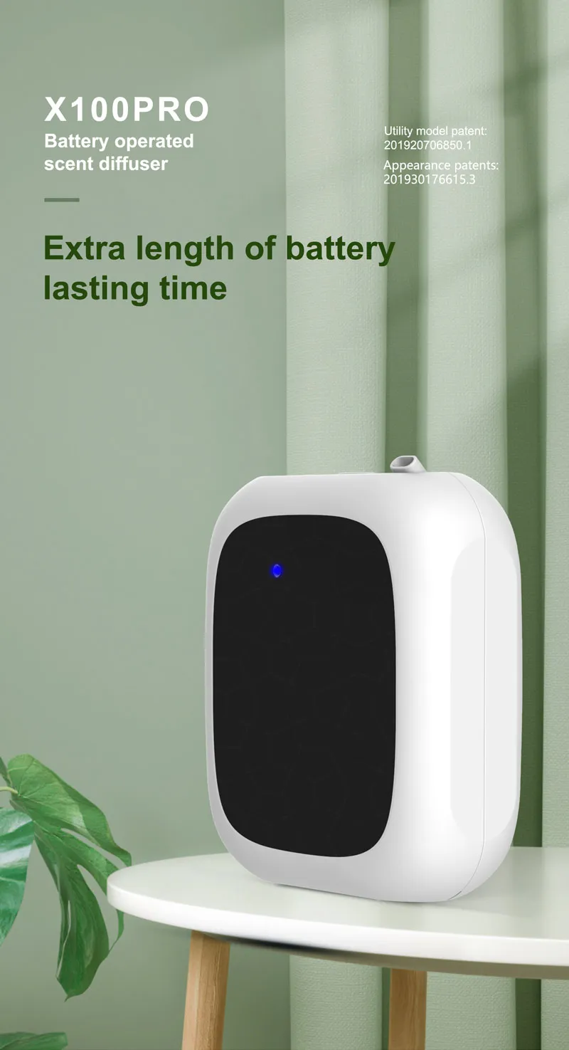 Top Sale Battery Powered Wall Mounted Aroma Diffuser Machine Private ...