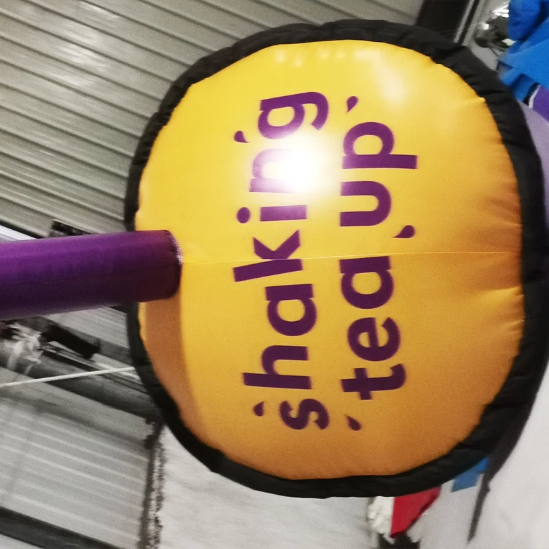 Customized Size Giant Inflatable Coffee Cup Custom Logo Printed ...