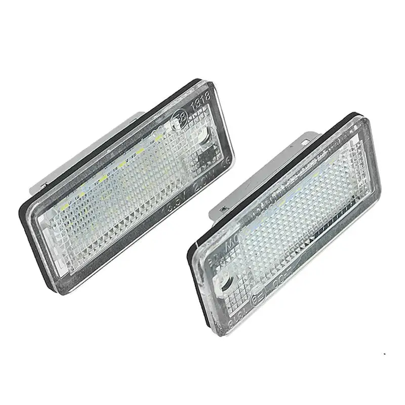 Factory Custom Auto Spare Parts Car 6500K White LED License Plate ...