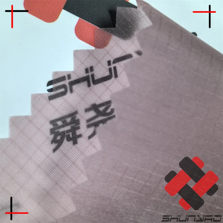Light Weight 10D Silnylon Ripstop Nylon Fabric Silicone Coated