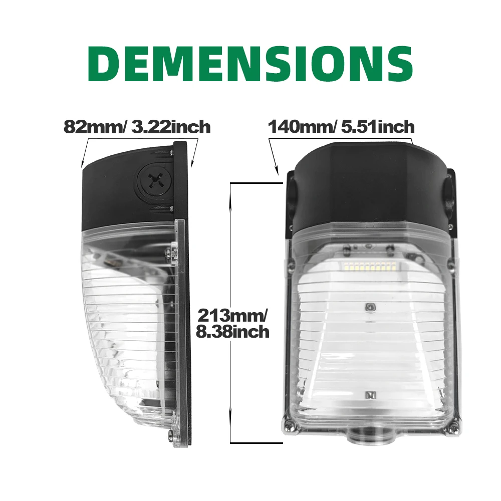 120vac 30w 3000k/4000k/5000k Daylight Dusk To Dawn Outdoor Security ...