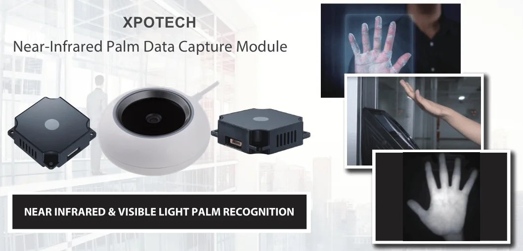 XPOTECH Near Infrared Palm Data Capture Module - Touchless