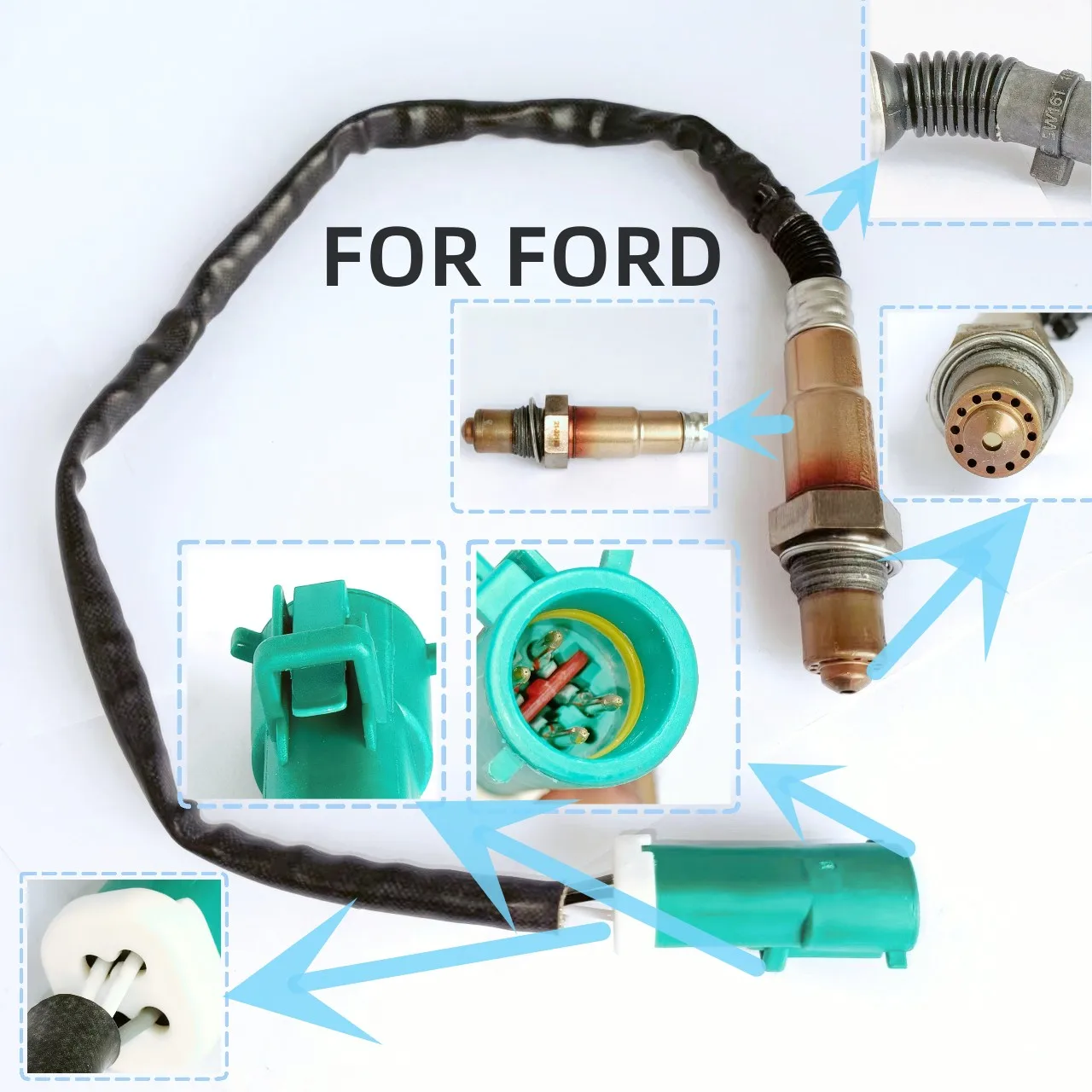 Wholesale Auto Parts Car Oxygen O2 Sensor 11787569968 for BMW 120i 318i ...