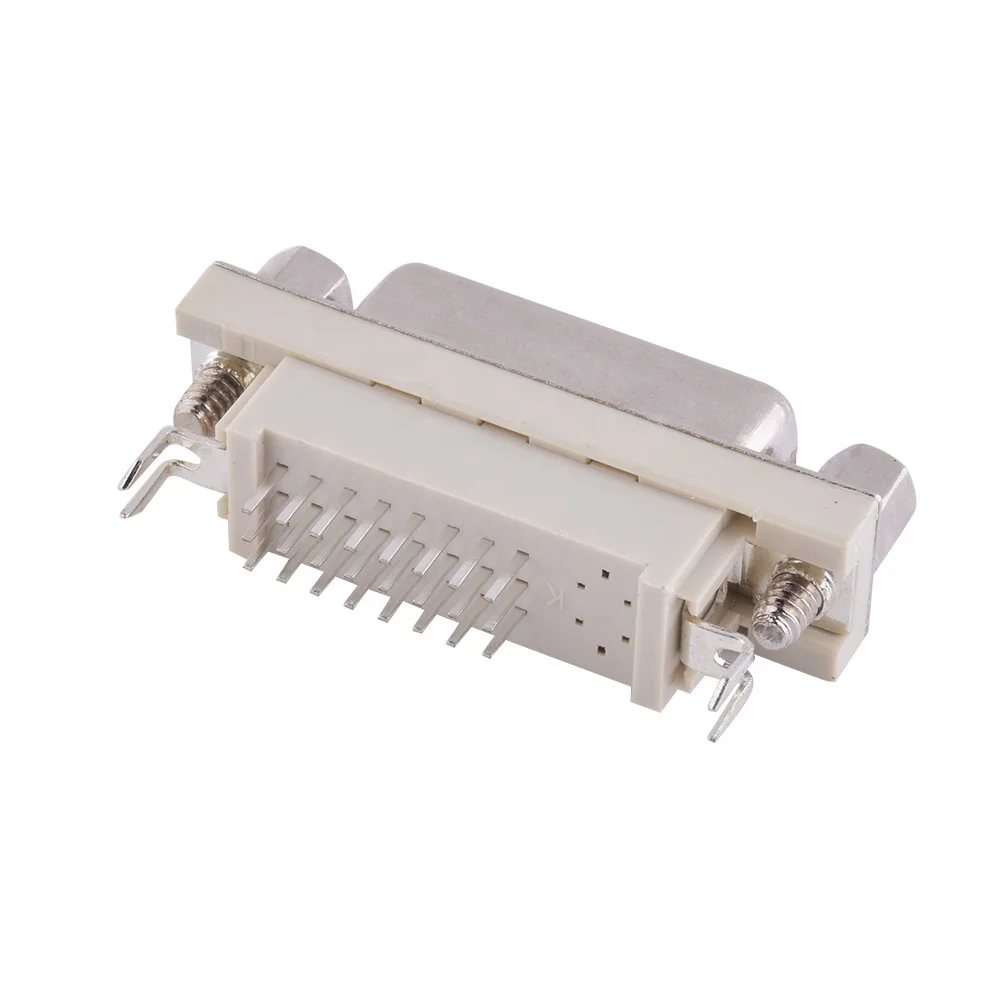 DVI 24pin Female Vertical Mount With Hex Head Screw DVI Displayer ...