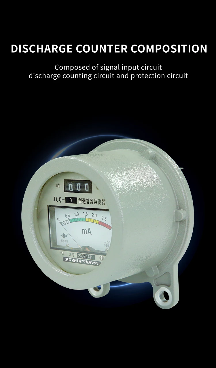 3kv-220kv High Voltage Zinc Oxide Monitor Surge Arresterjcq-3 Counter ...
