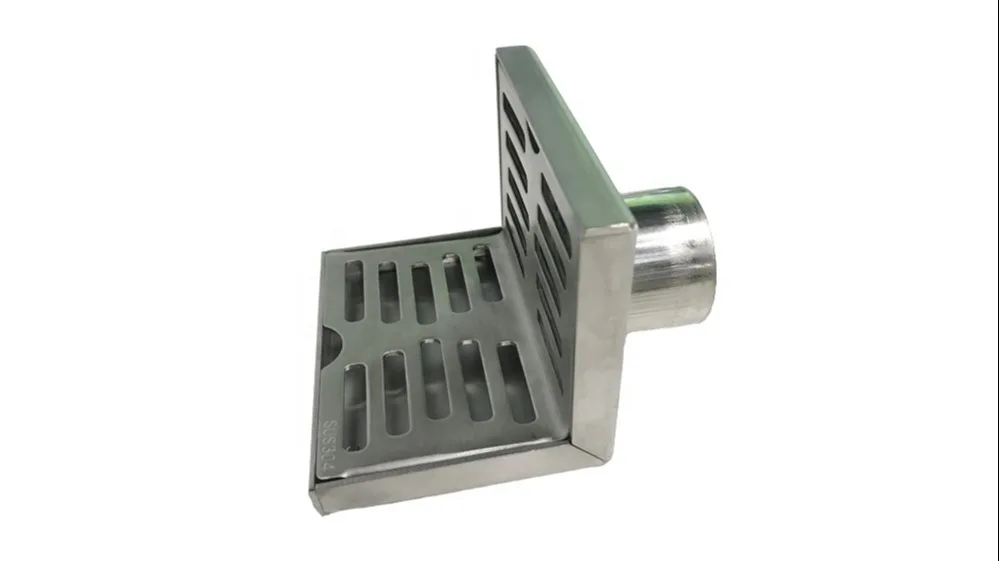 L Shape Stainless Steel Material Parapet Floor Drain For Balcony - Buy ...