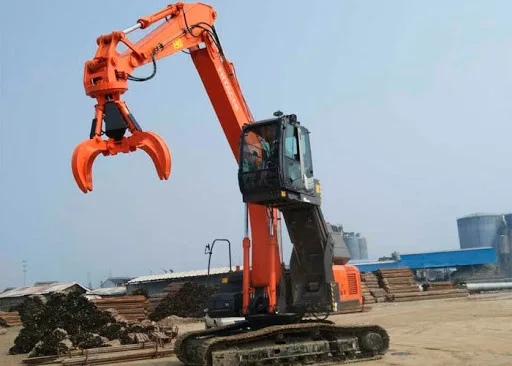 Excavator Clamshell Long Reach Boom Clamshell Bucket For Excavator ...