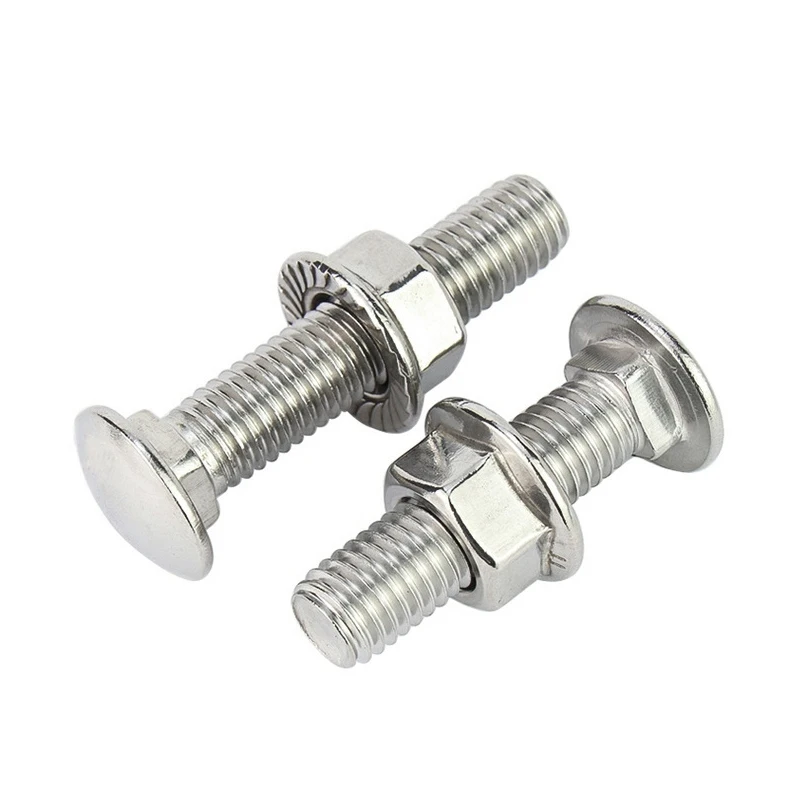 M6 M8 M10 M12 M16 Stainless Steel Bolts & Nuts DIN603