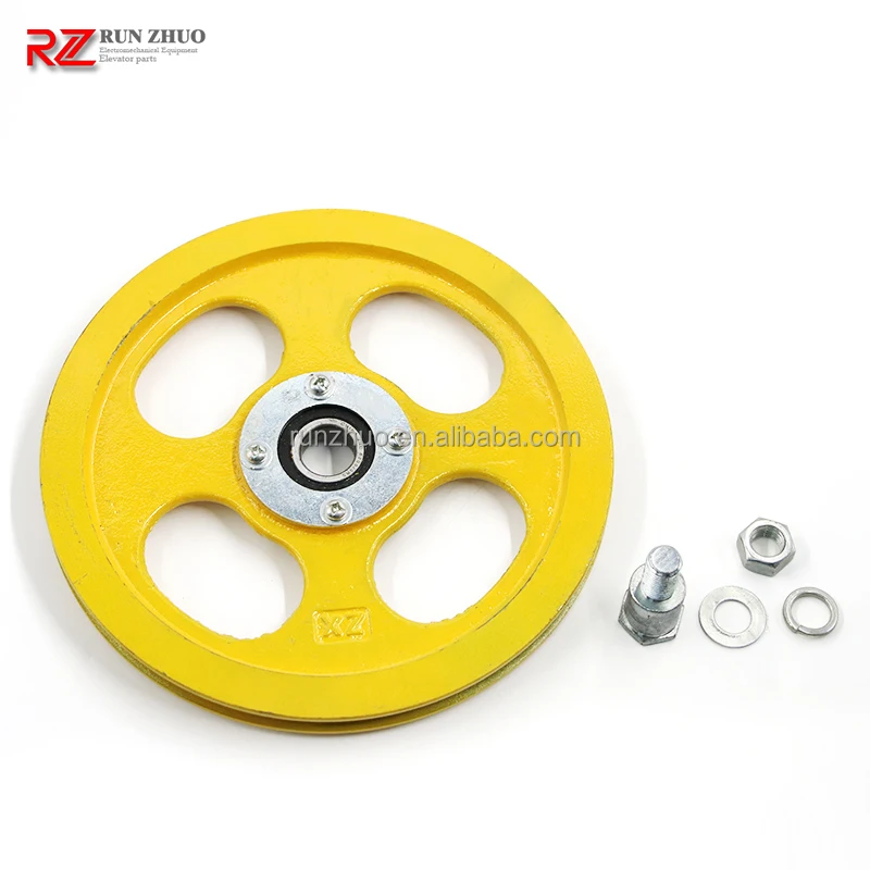 H*tachi Elevator Wire Rope Tensioning Device Wheel 260*20*6205 Speed ...